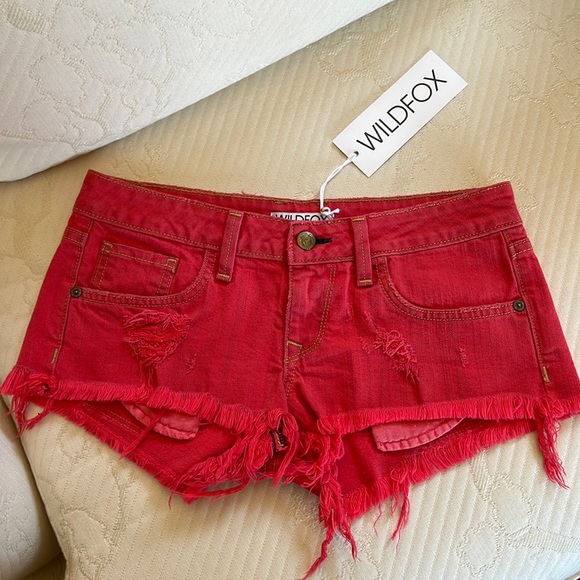 Wildfox | Shorts | Nwt Wildfox Super Short Denim | Poshmark